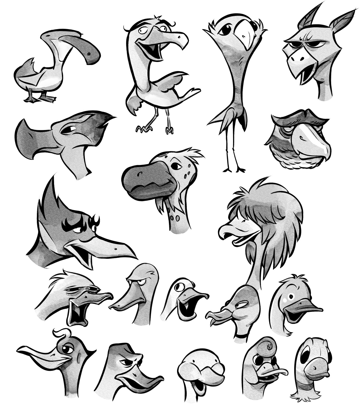 ArtStation - Ink Animals