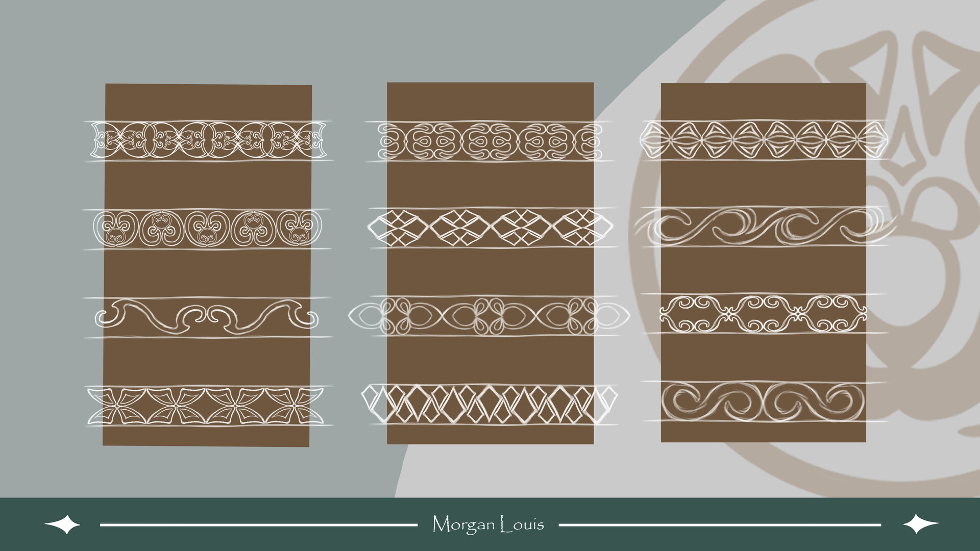 ArtStation - Pattern work