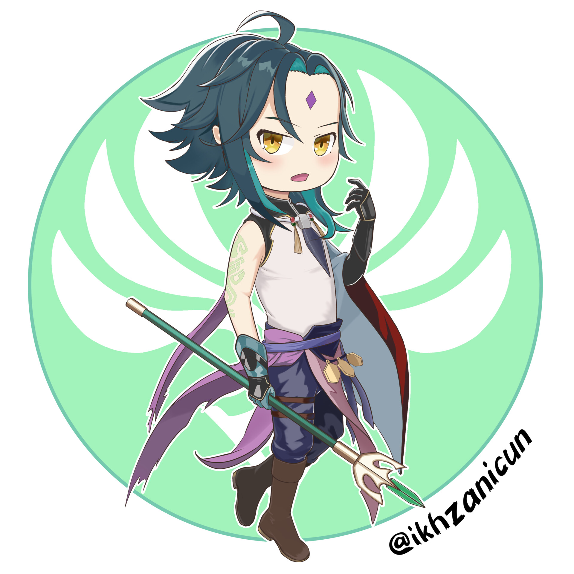 ArtStation - chibi Xiao