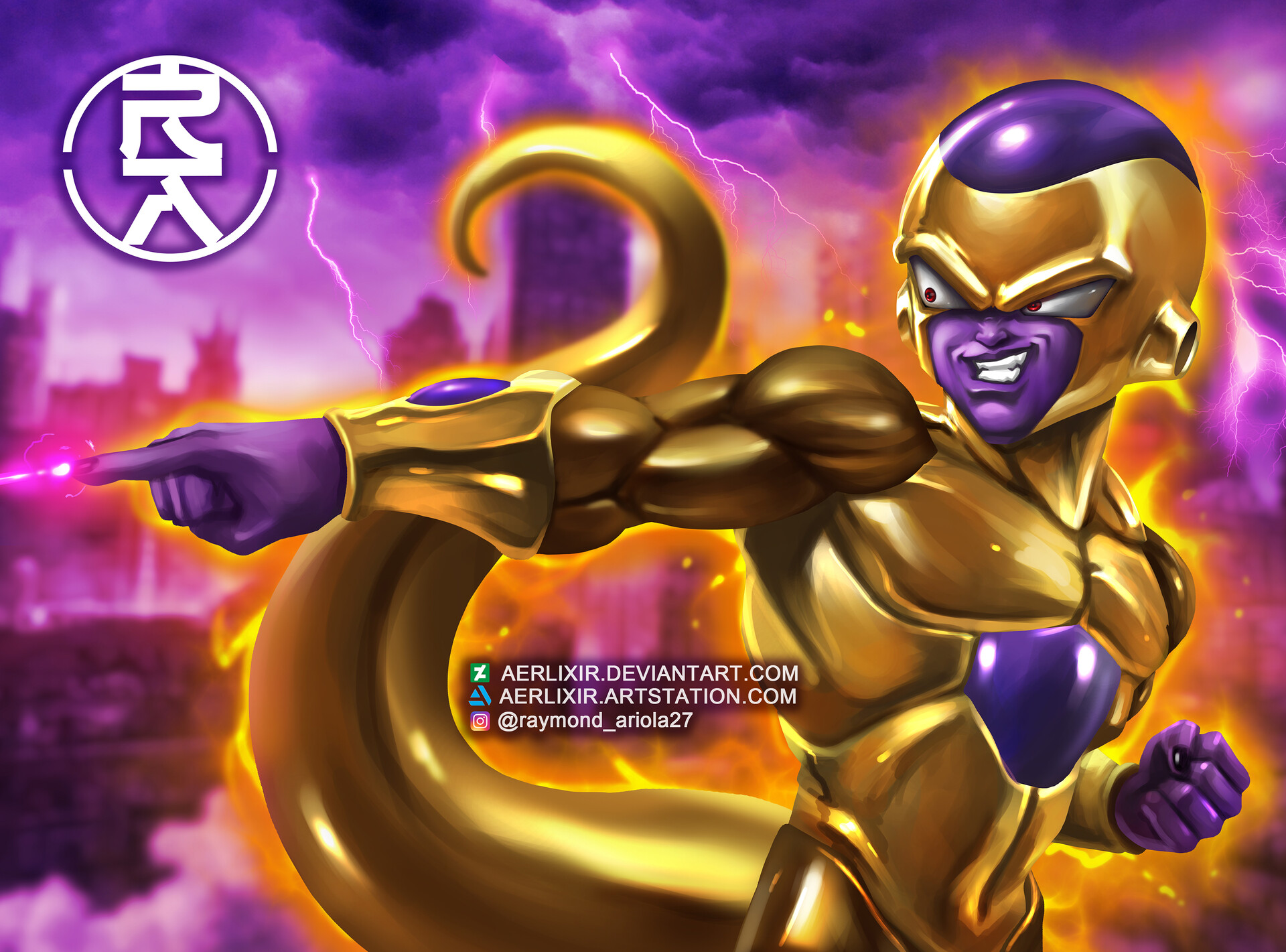 ArtStation - Golden Frieza