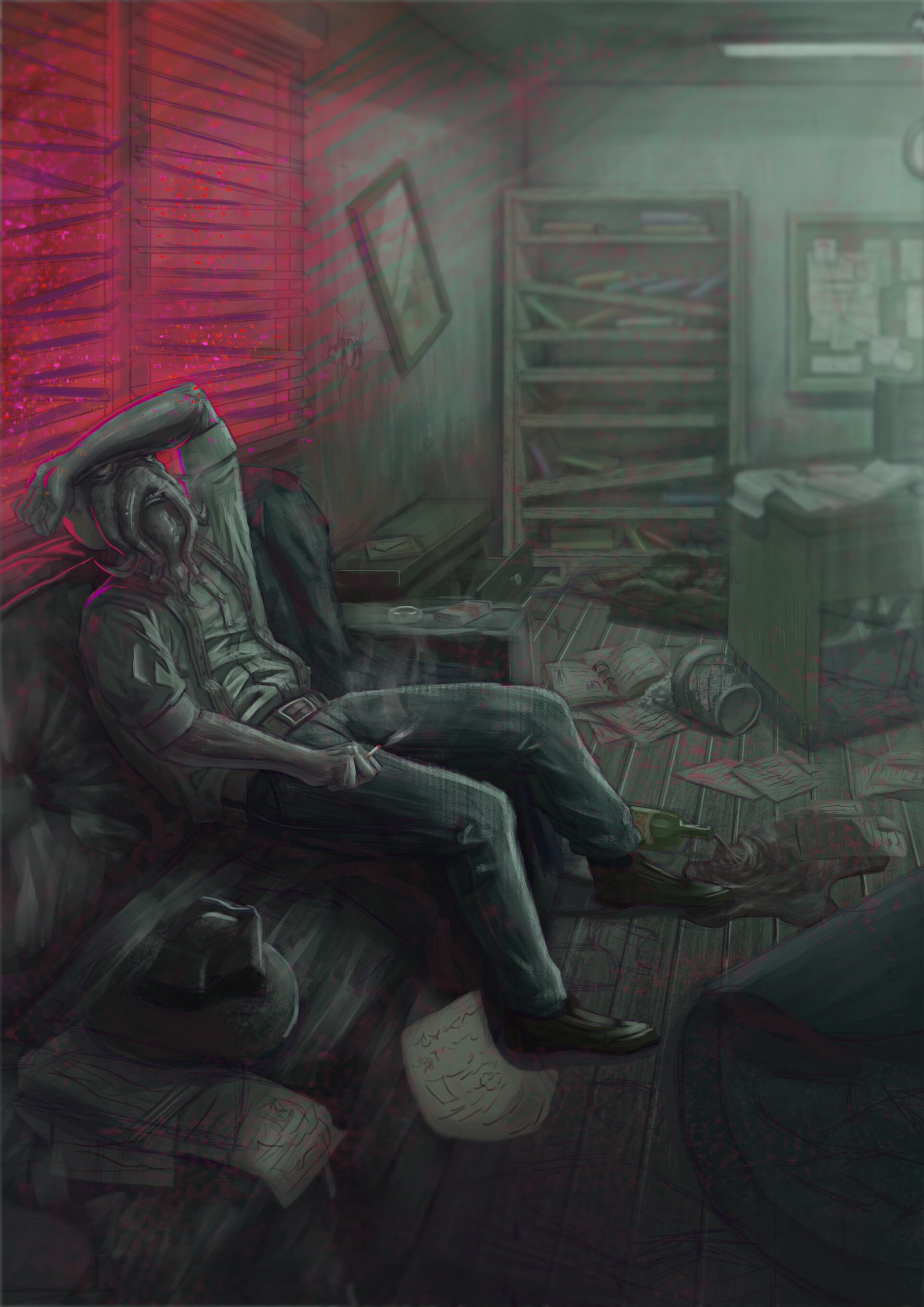 ArtStation - Detective Cthulhu