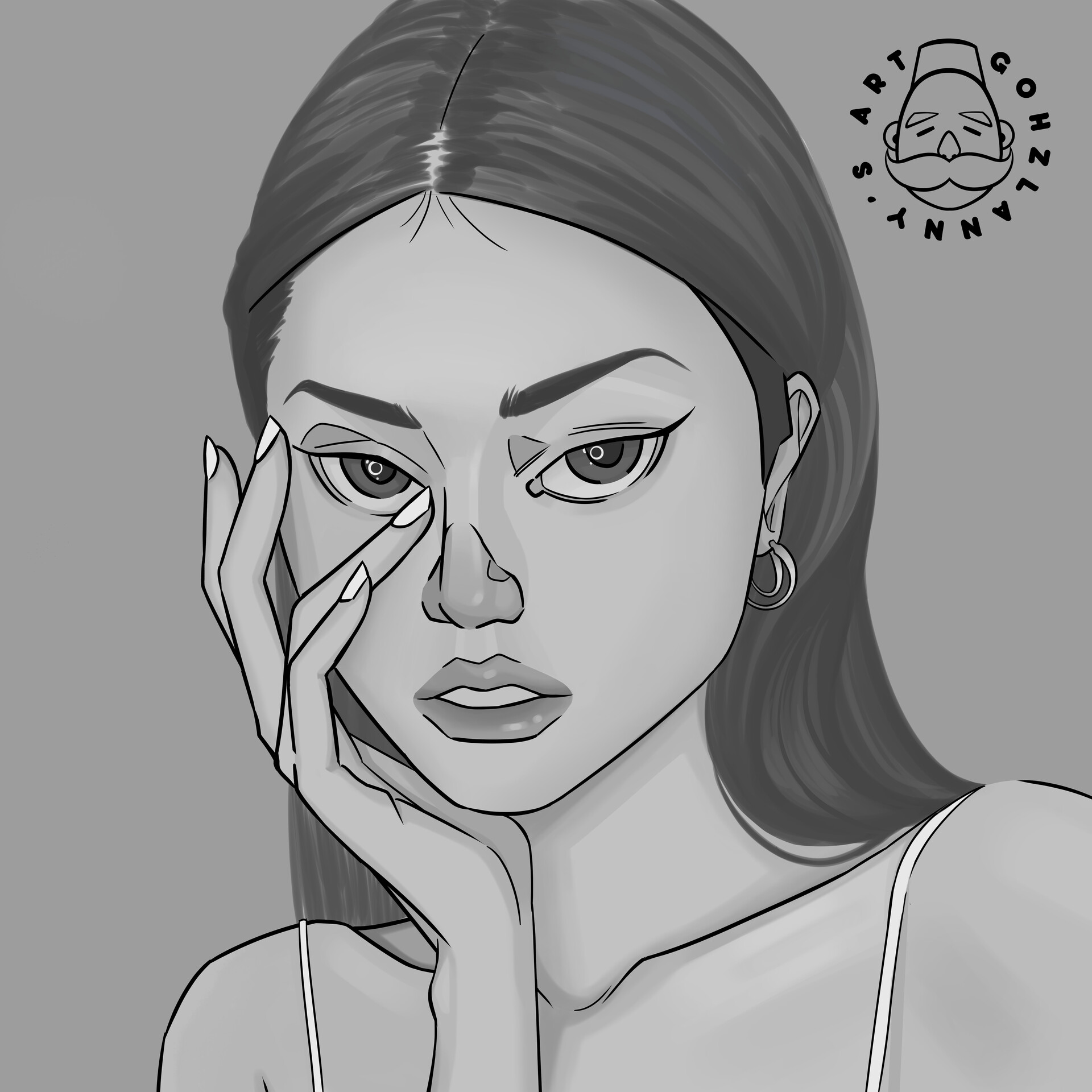 ArtStation - Monochrome Study