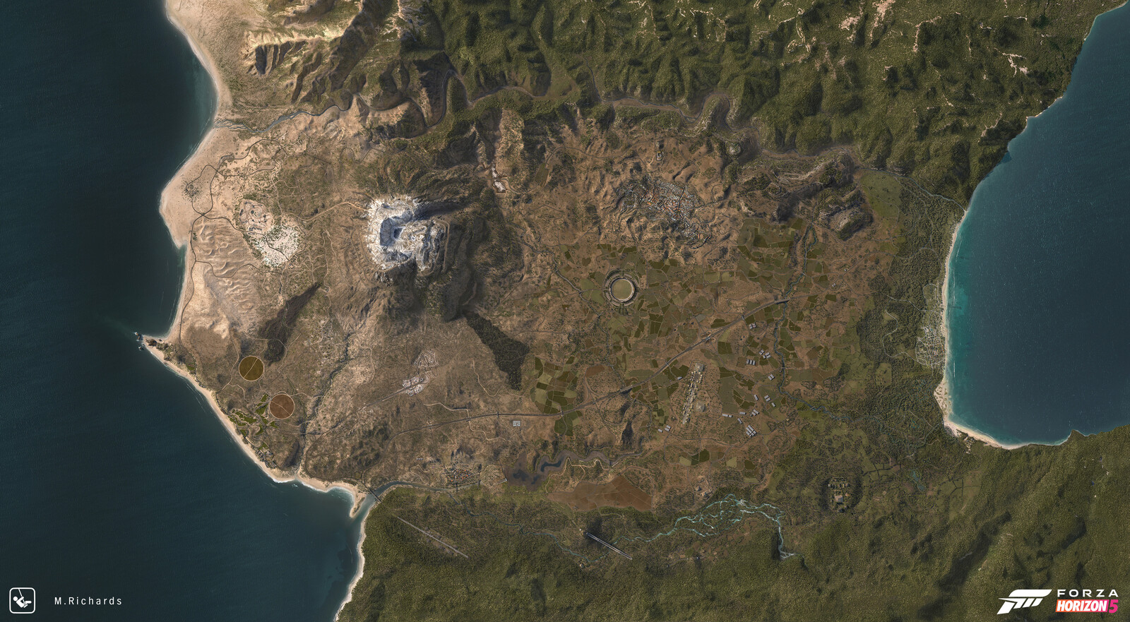 Michael Richards - Forza horizon 5 - Season Maps