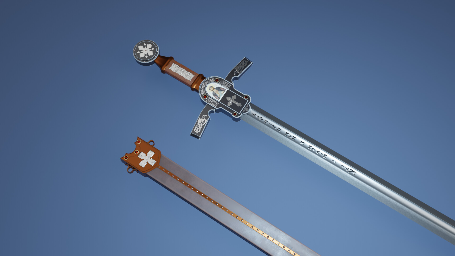ArtStation - Slavic sword