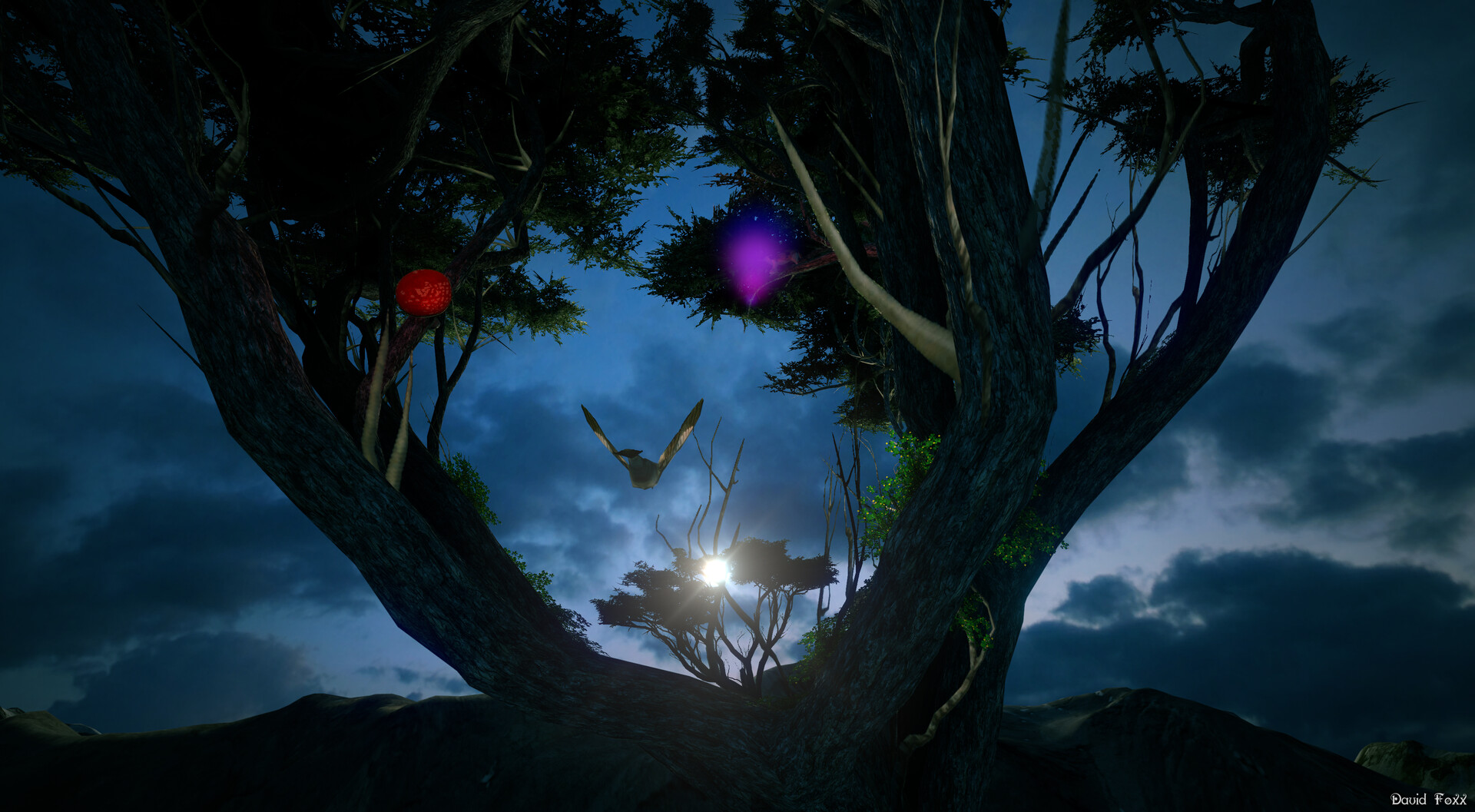 ArtStation - Maleficent tree