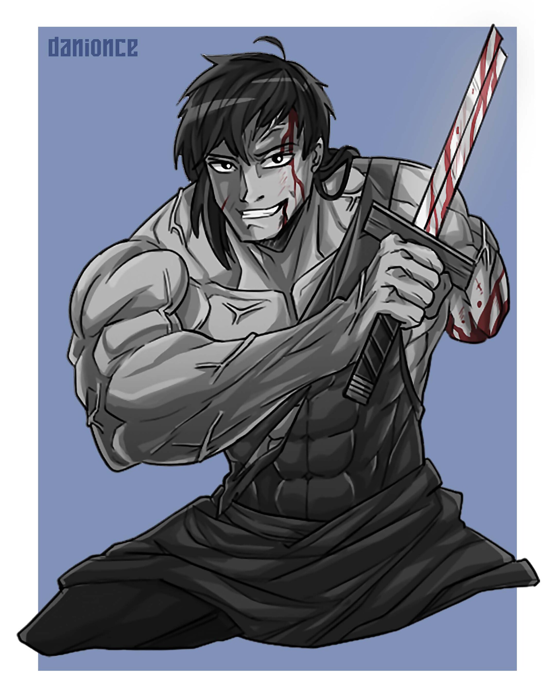 ArtStation - samurai sketch