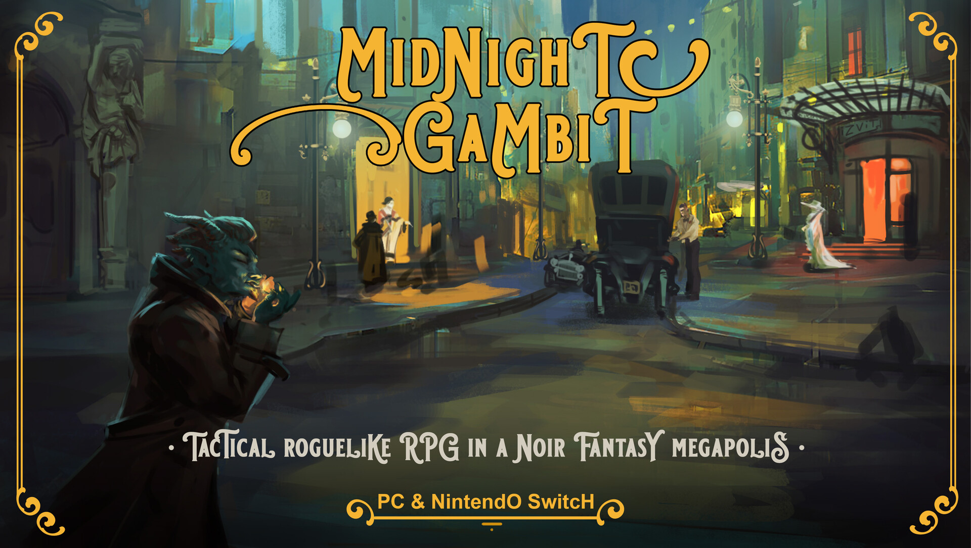 ArtStation - Midnight Gambit game visual development