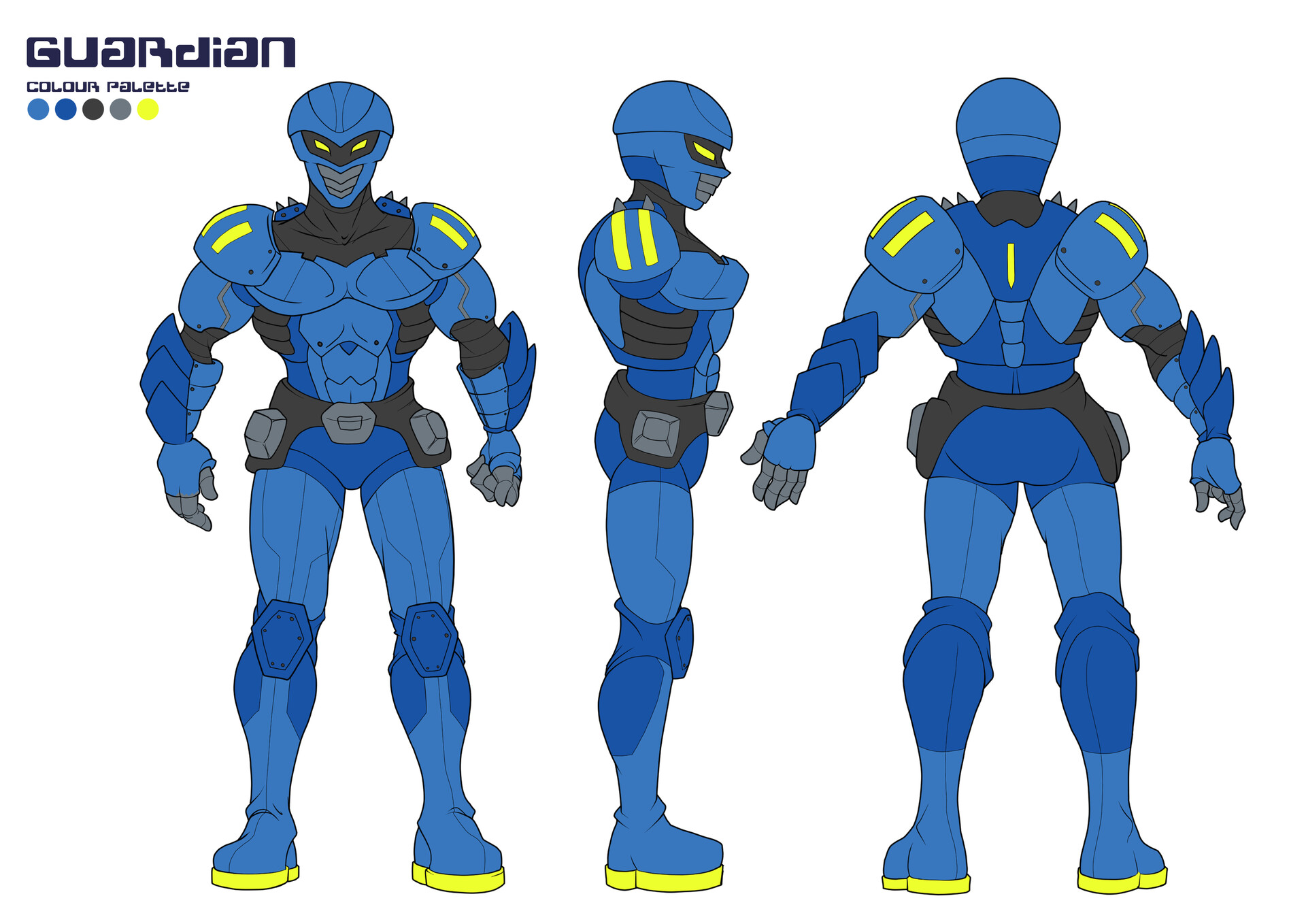 ArtStation - Guardian Character sheets