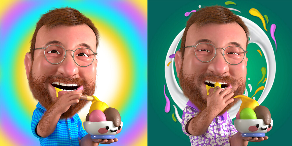 ArtStation - cartoon character-for NFT