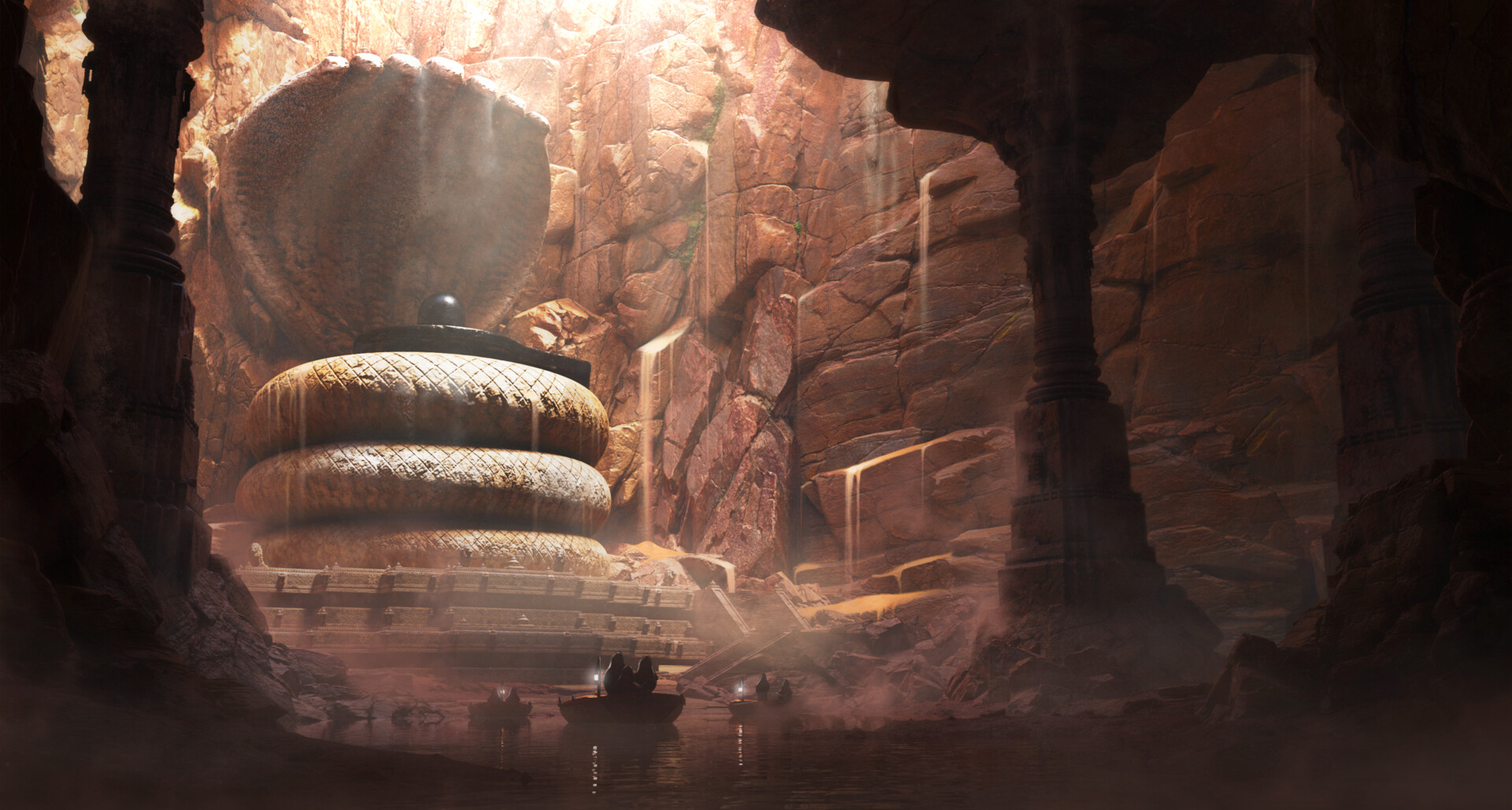 ArtStation - The Ancient temple