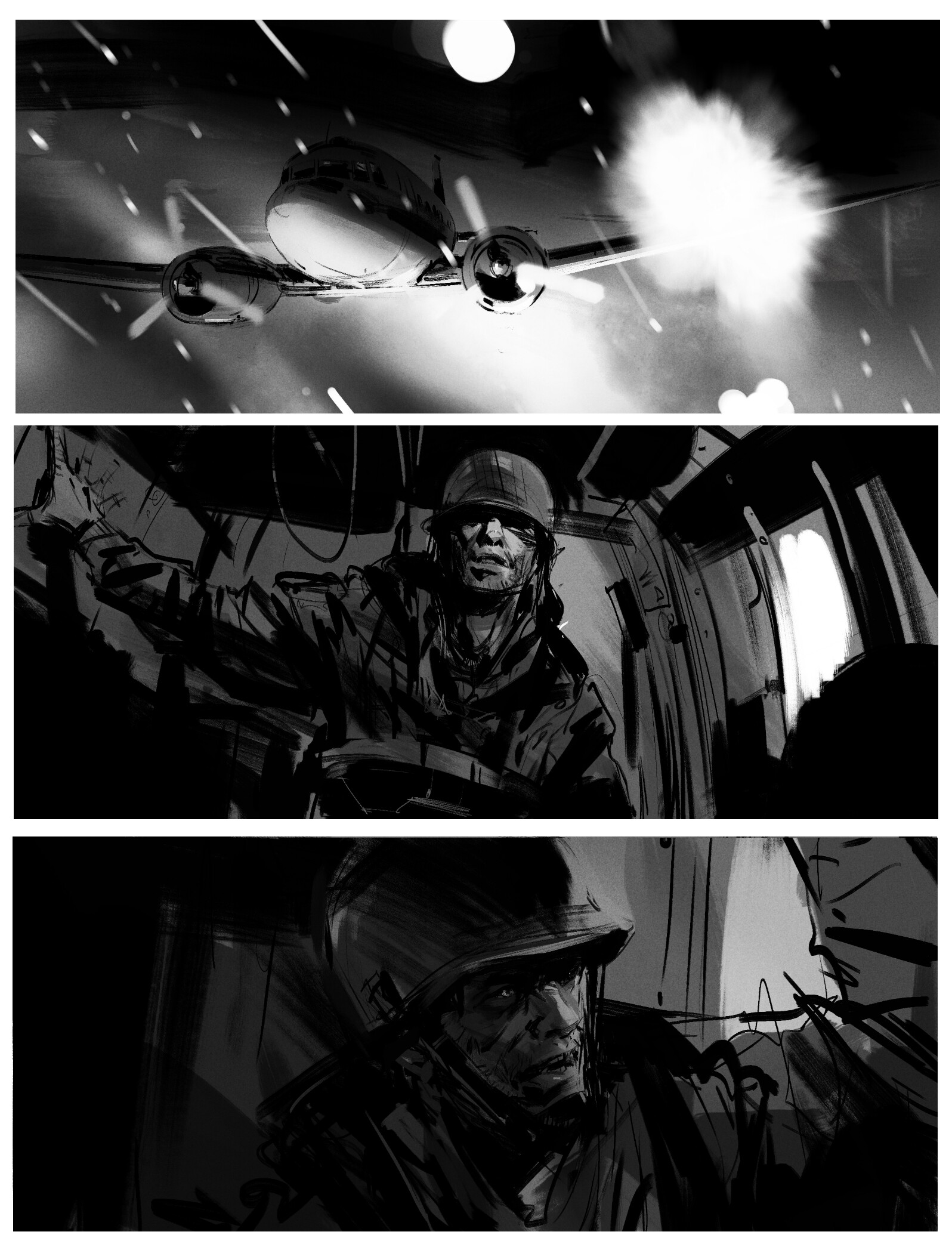 Dan Milligan - Call Of Duty: Vanguard storyboards