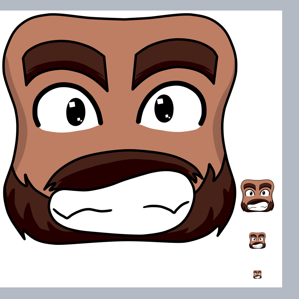 ArtStation - Square Man Emote 3 2019