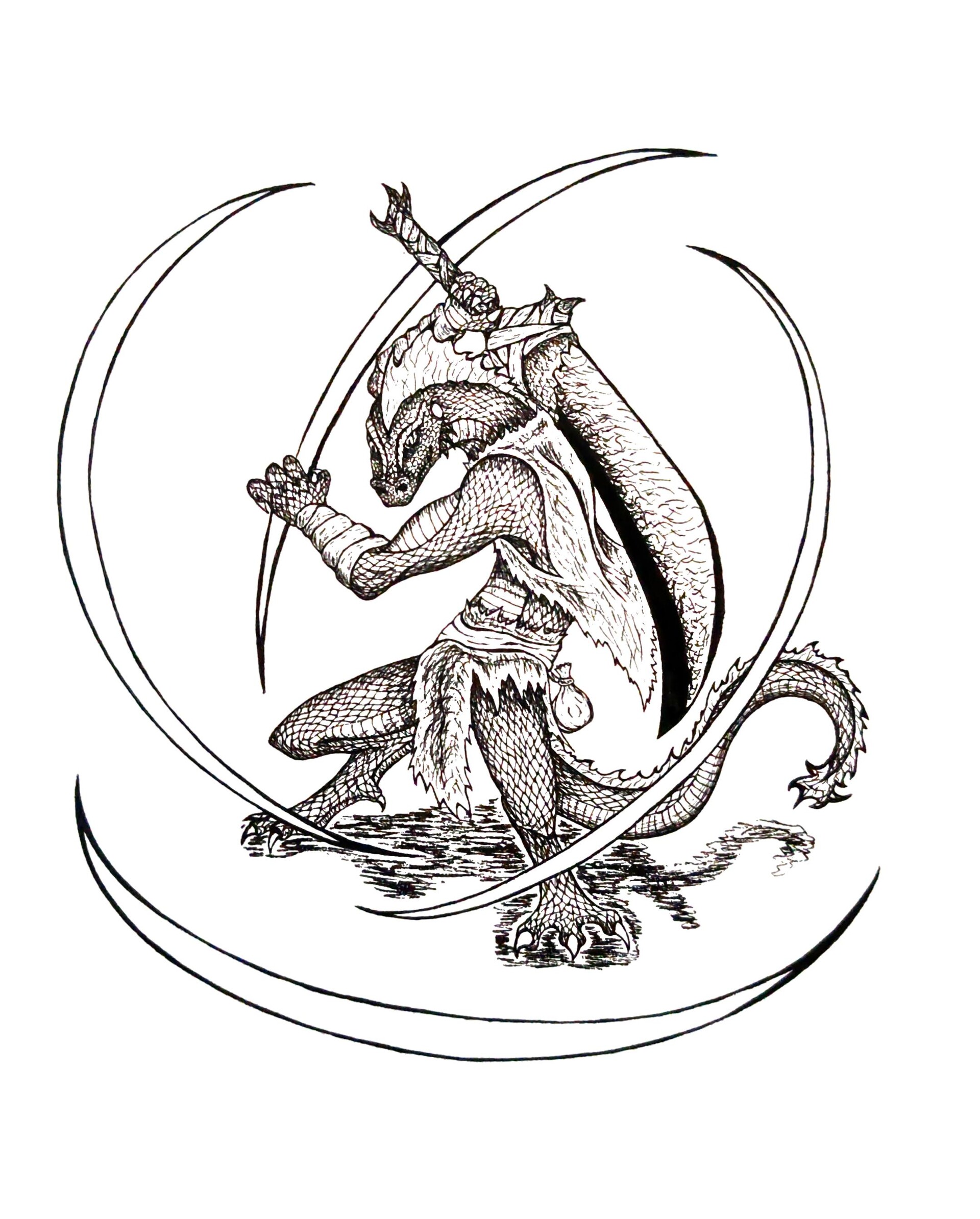 ArtStation - Usk the Warrior