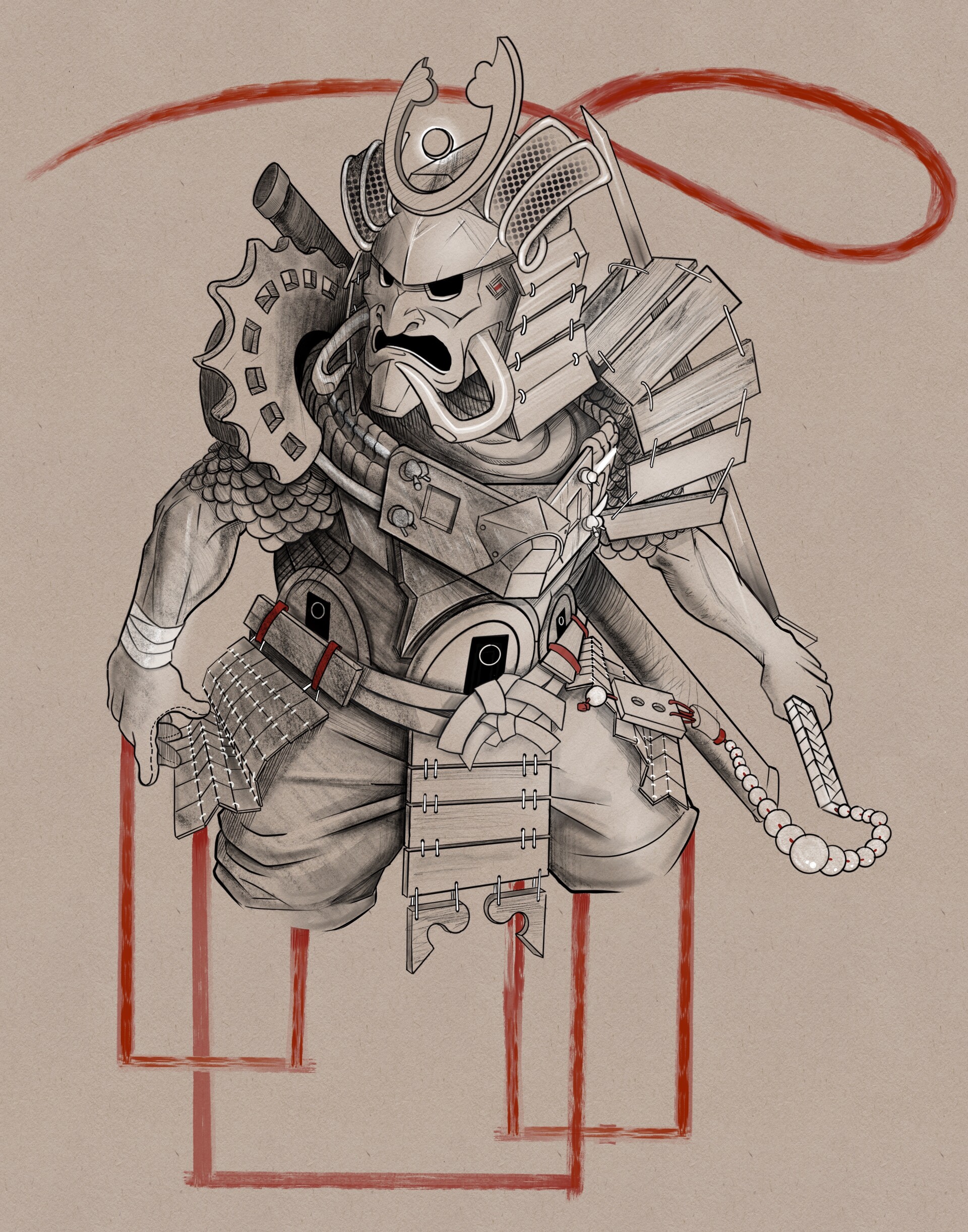 ArtStation - Samurai