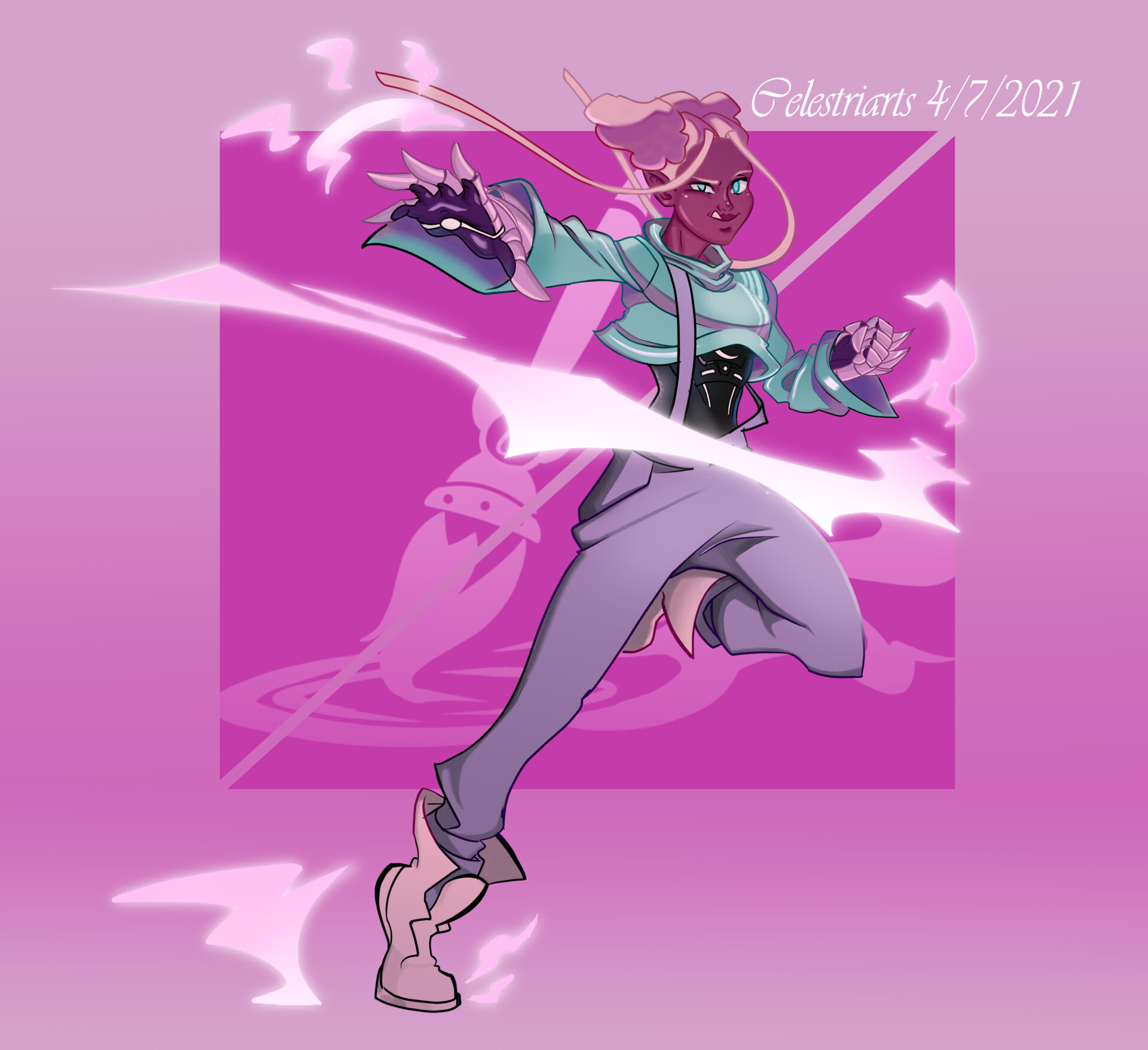 ArtStation - Riiva, the Cherry Thunderbolt