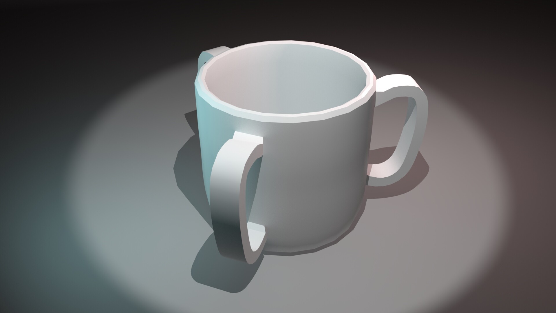ArtStation - Three Handle Cup