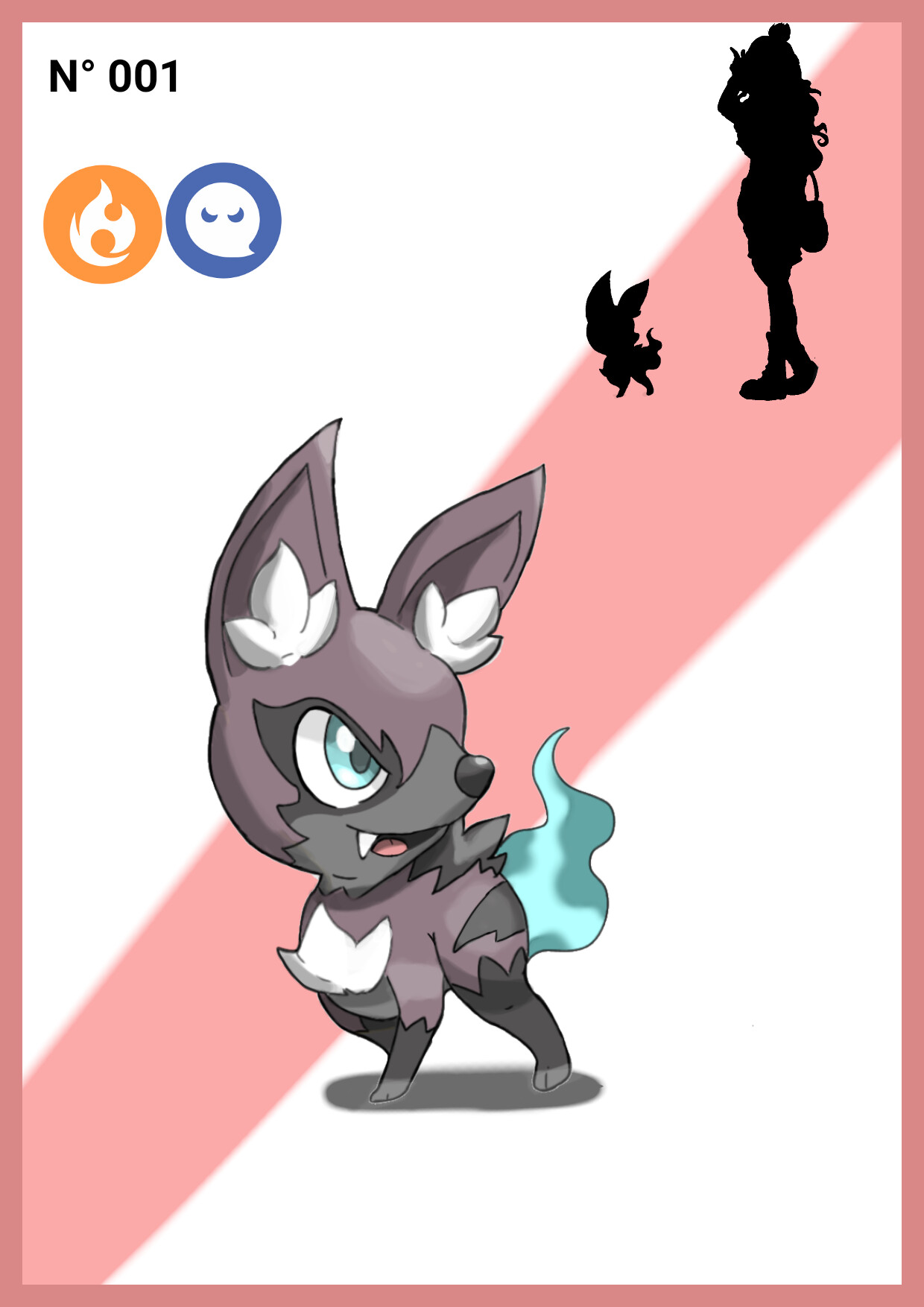 ArtStation - My maned Wolf fakemon provisory design