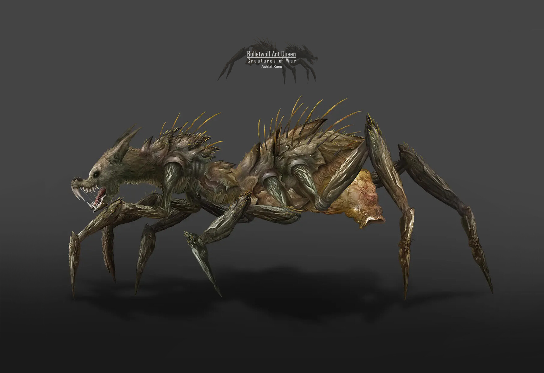 ArtStation - Bulletwolf Ant Queen