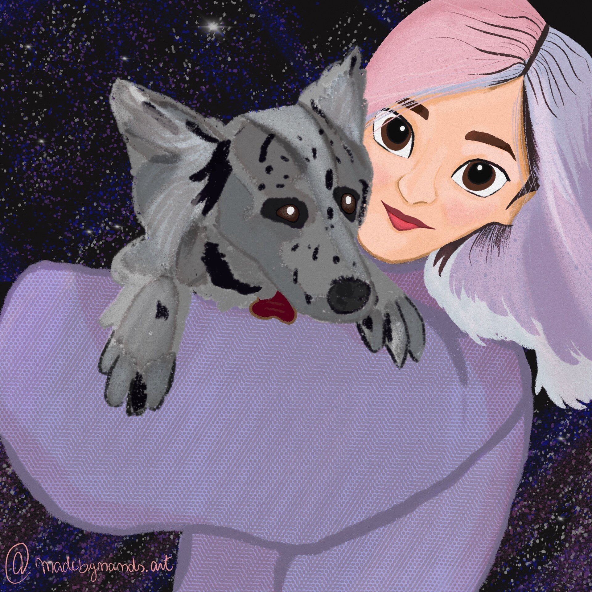 ArtStation - Luly Trigo portrait study