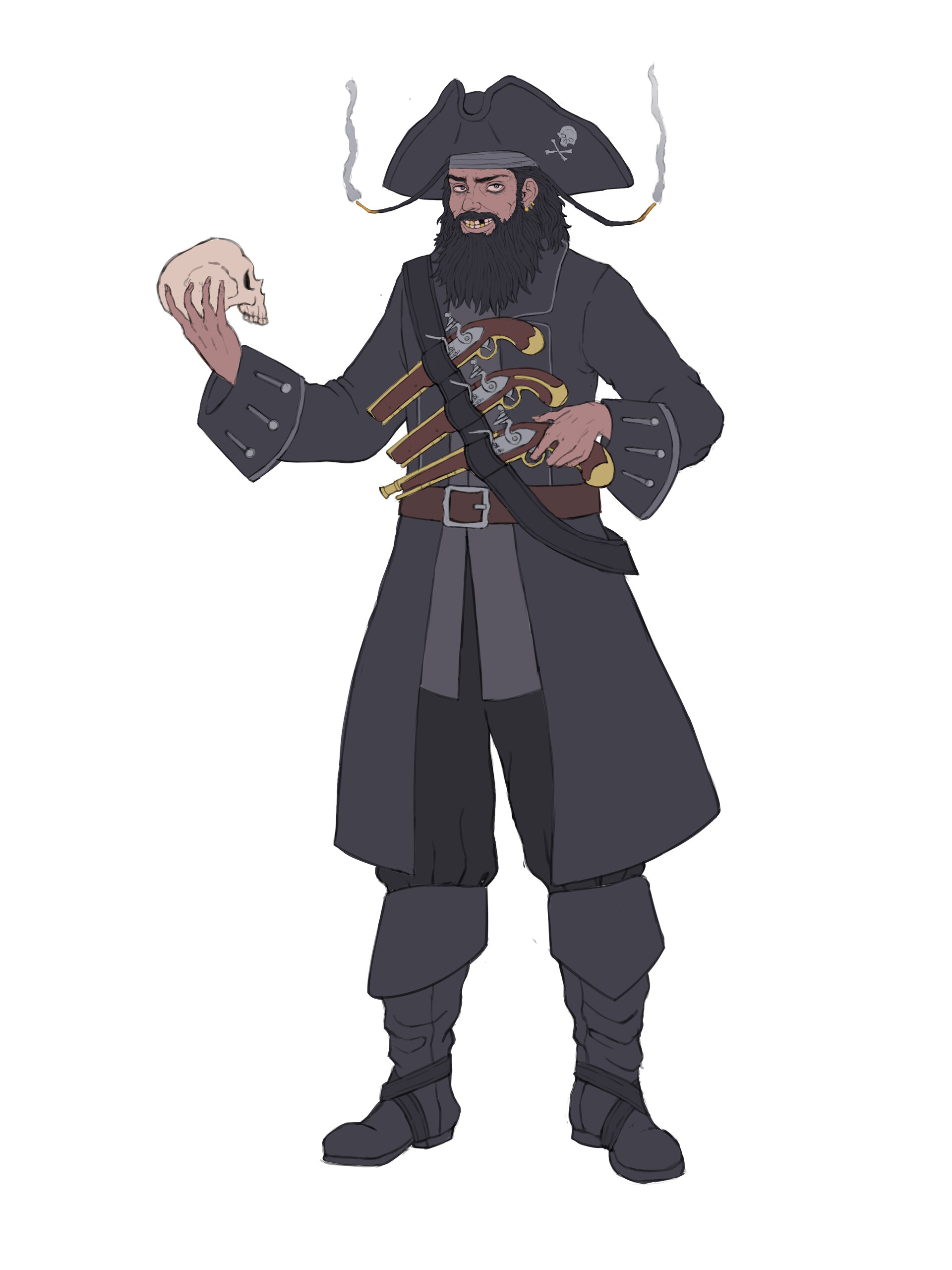 ArtStation - Blackbeard Concept