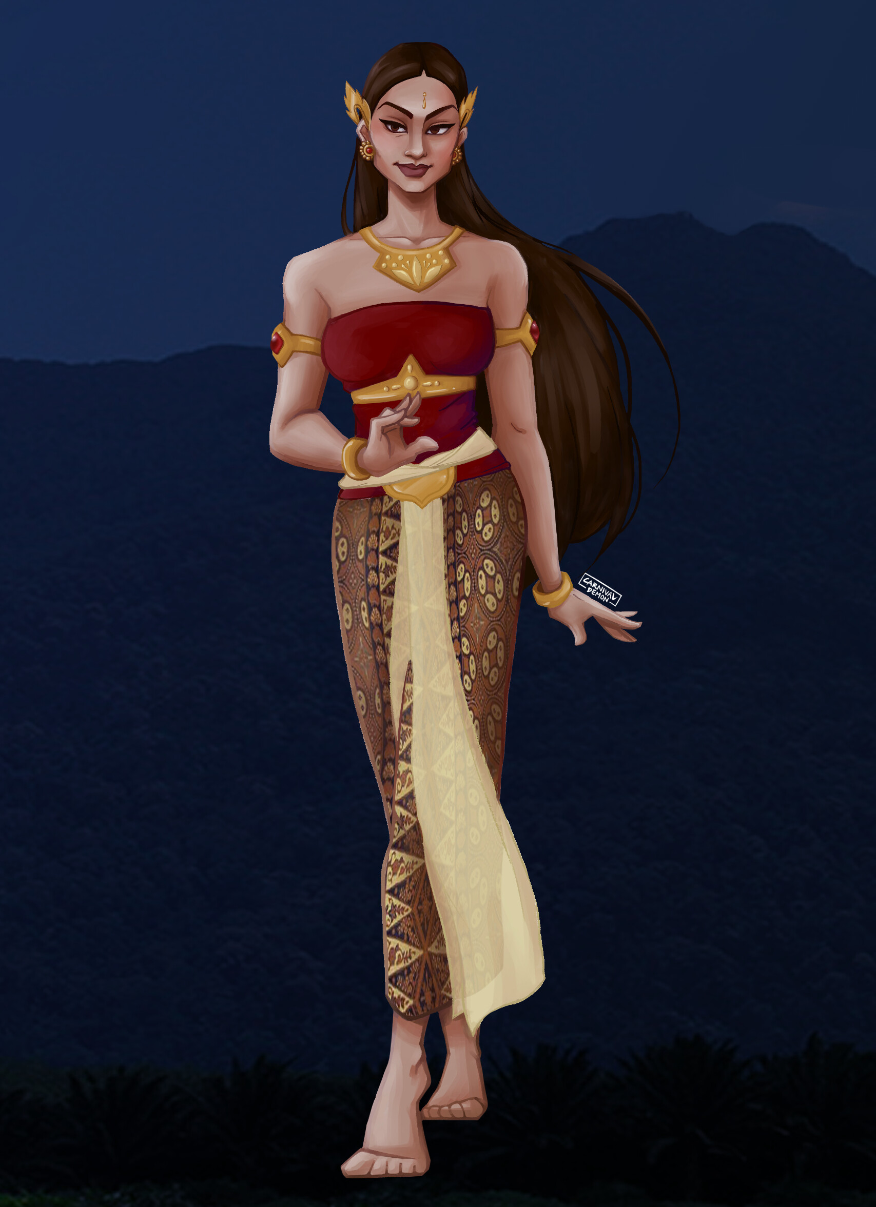 ArtStation - Puteri Gunung Ledang