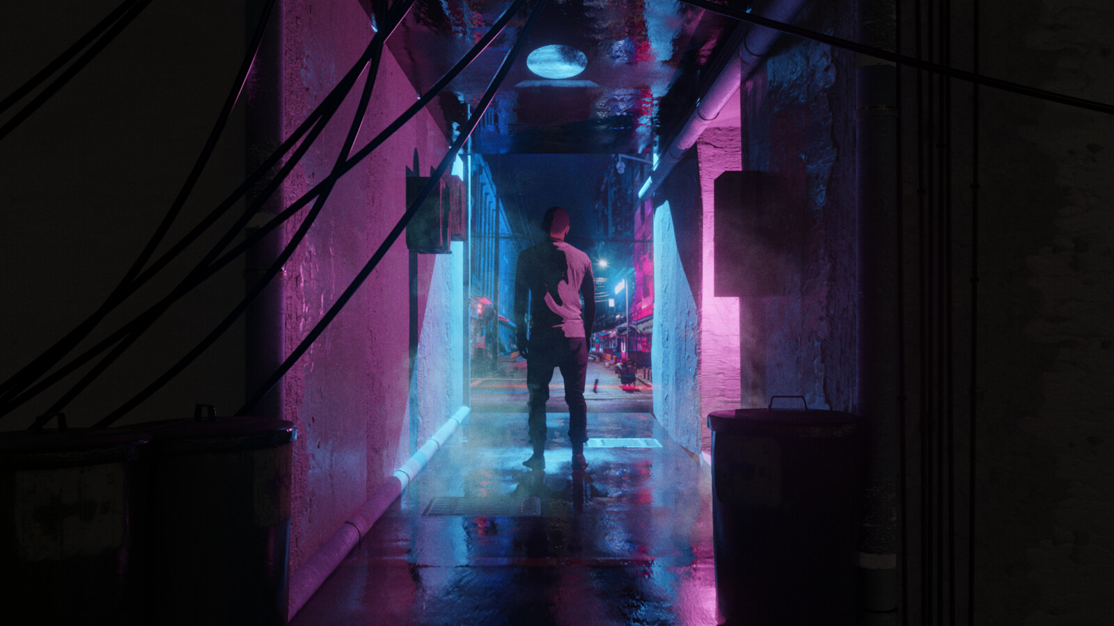 Amogh Agrawal - Alley Scene