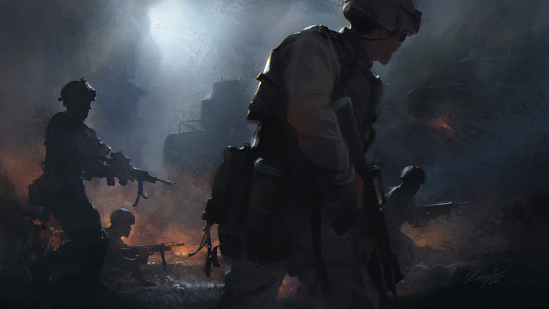 ArtStation - Combatants