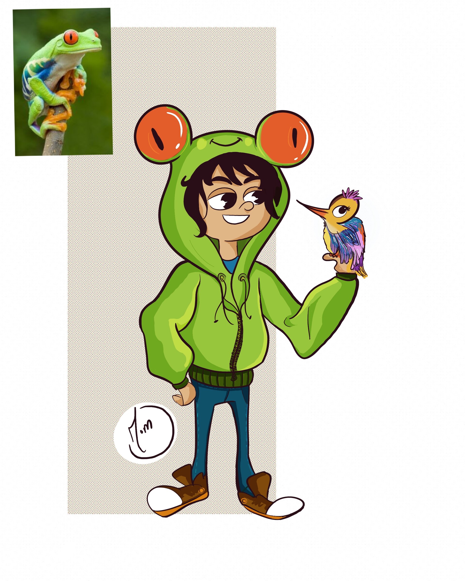 ArtStation - A froggy boy