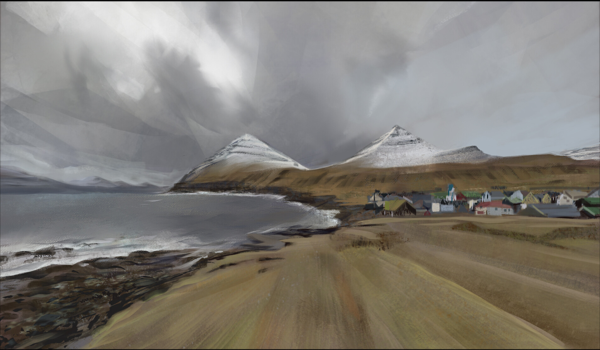 ArtStation - Google Map Fjord