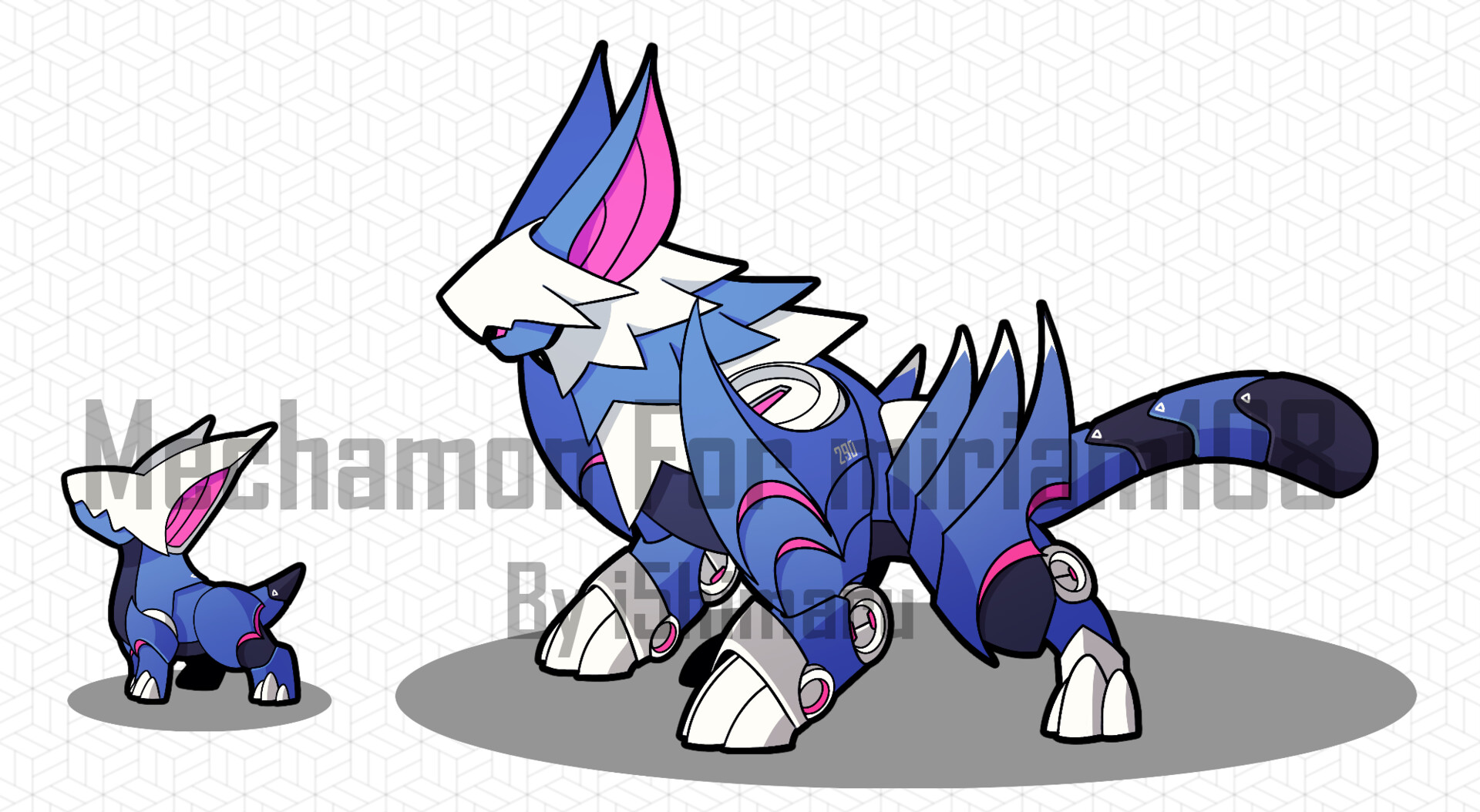 ArtStation - Mechamon Evo. For miriam108