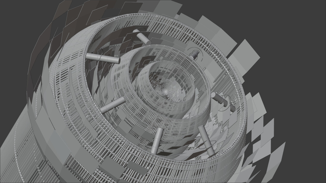AIVYVIA - Sci-Fi Energy Core Render