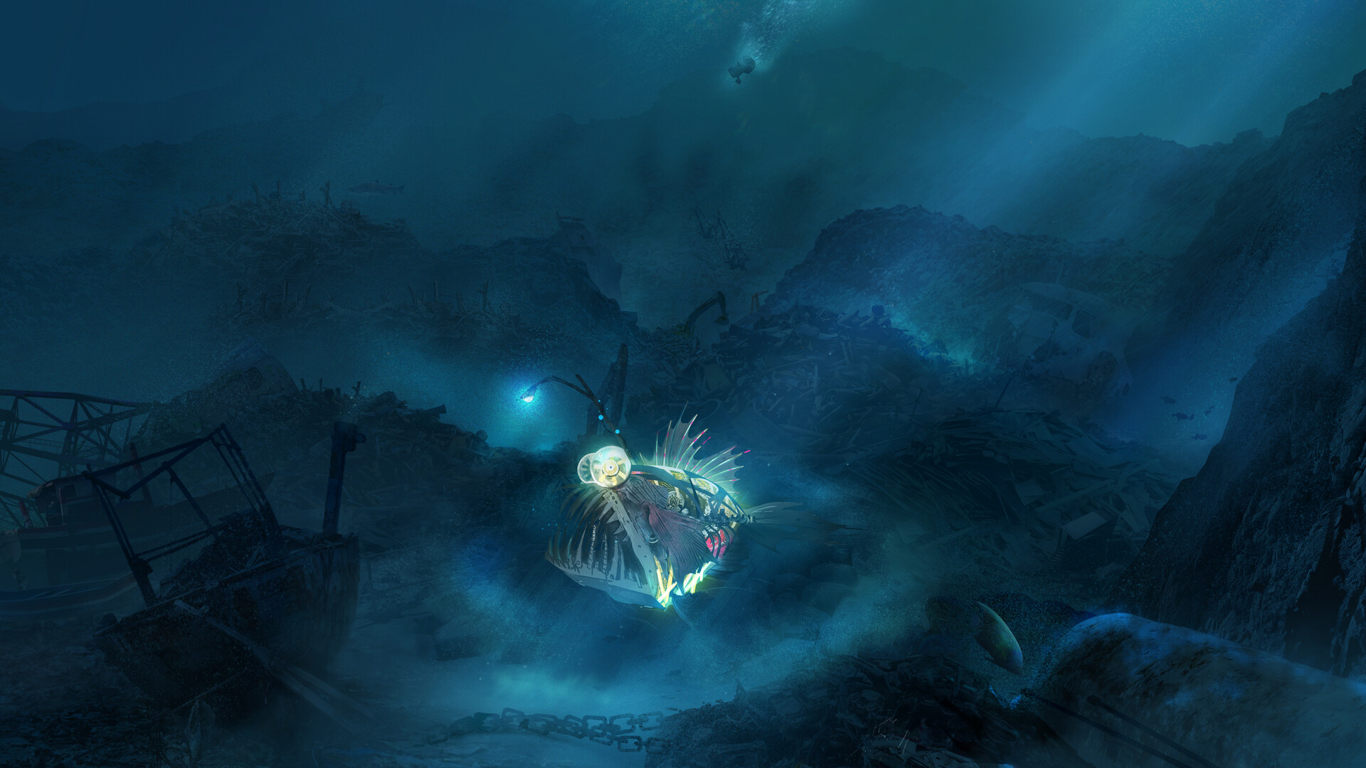 ArtStation - Deep Sea Creature Design