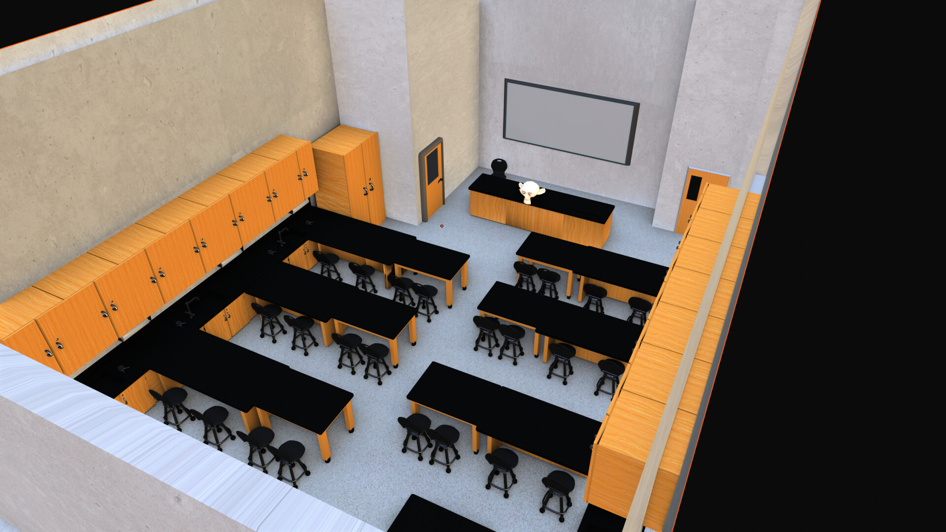 ArtStation - Class Room Project