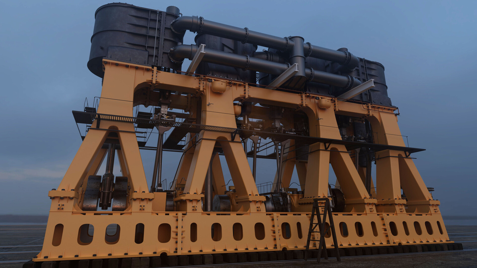 Cian O'Reilly - Titanic Engine WIP Latest Progress.