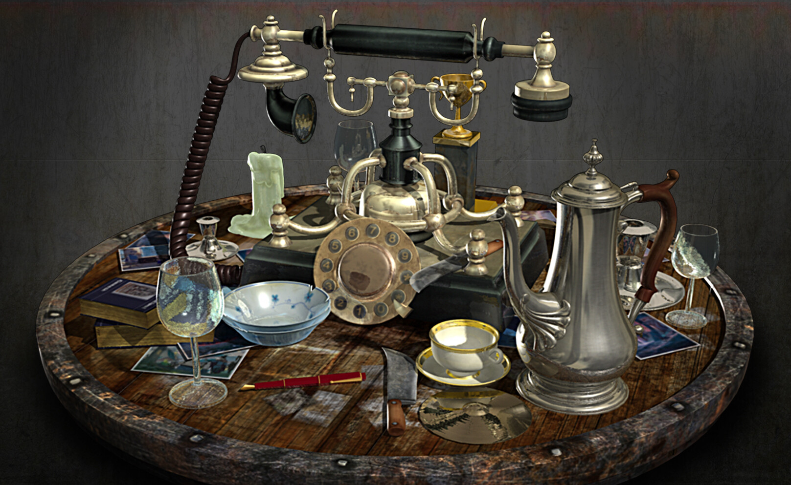 ArtStation - Props Material Study