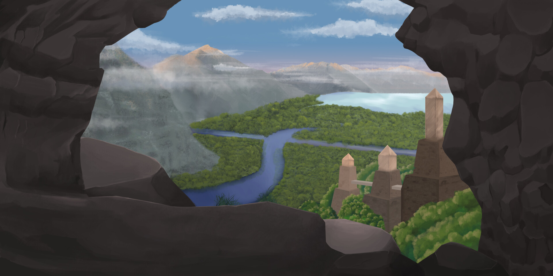 ArtStation - Agartha Environment
