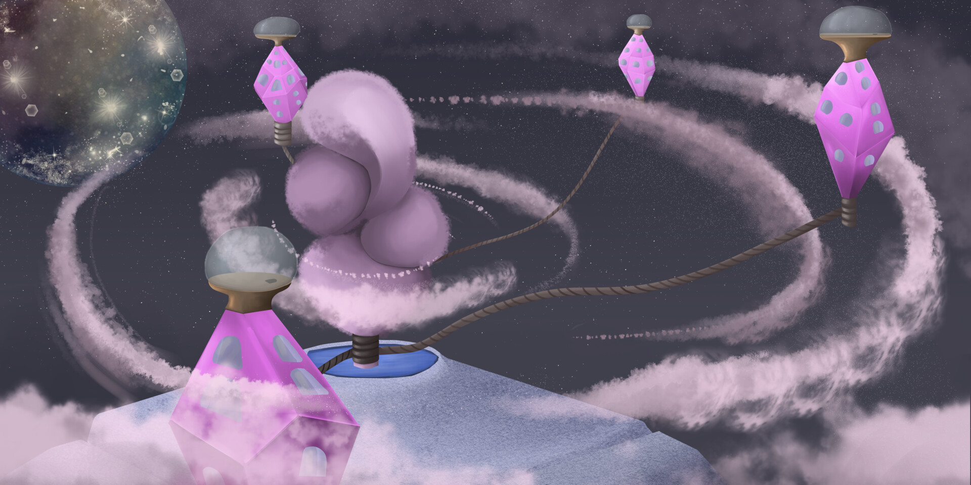 ArtStation - The Floating Purple