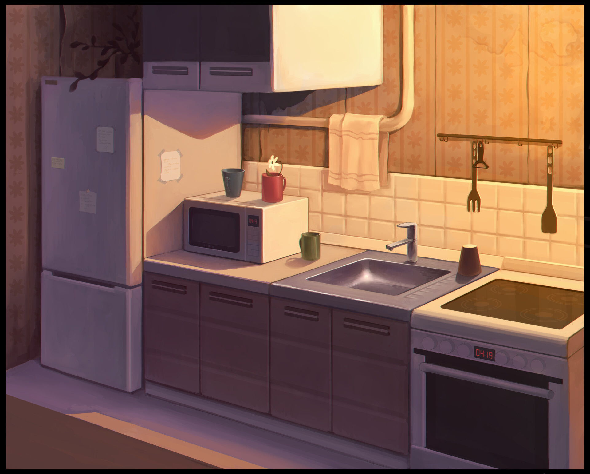 ArtStation - kitchen