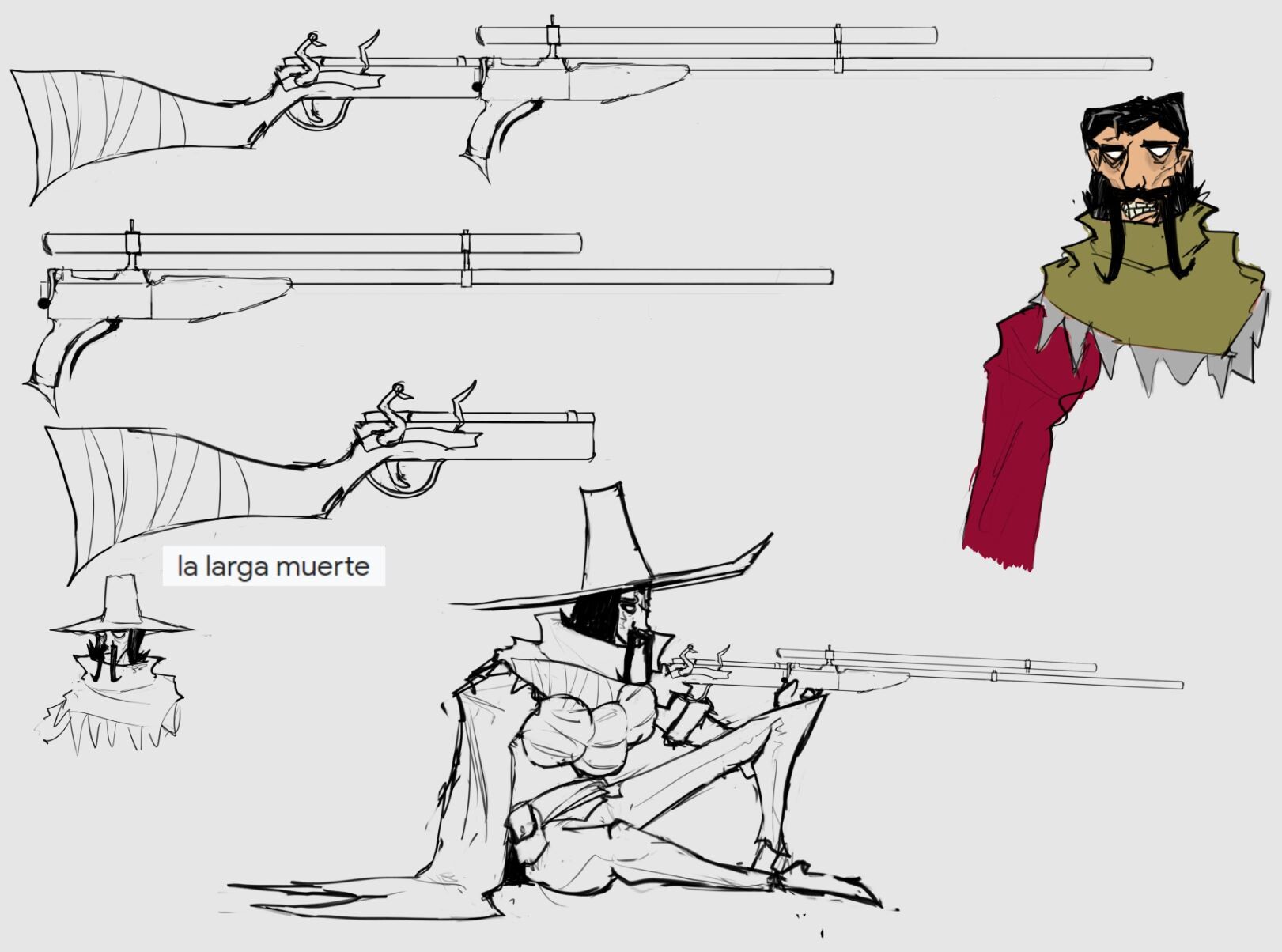 ArtStation - Gunslinger Character