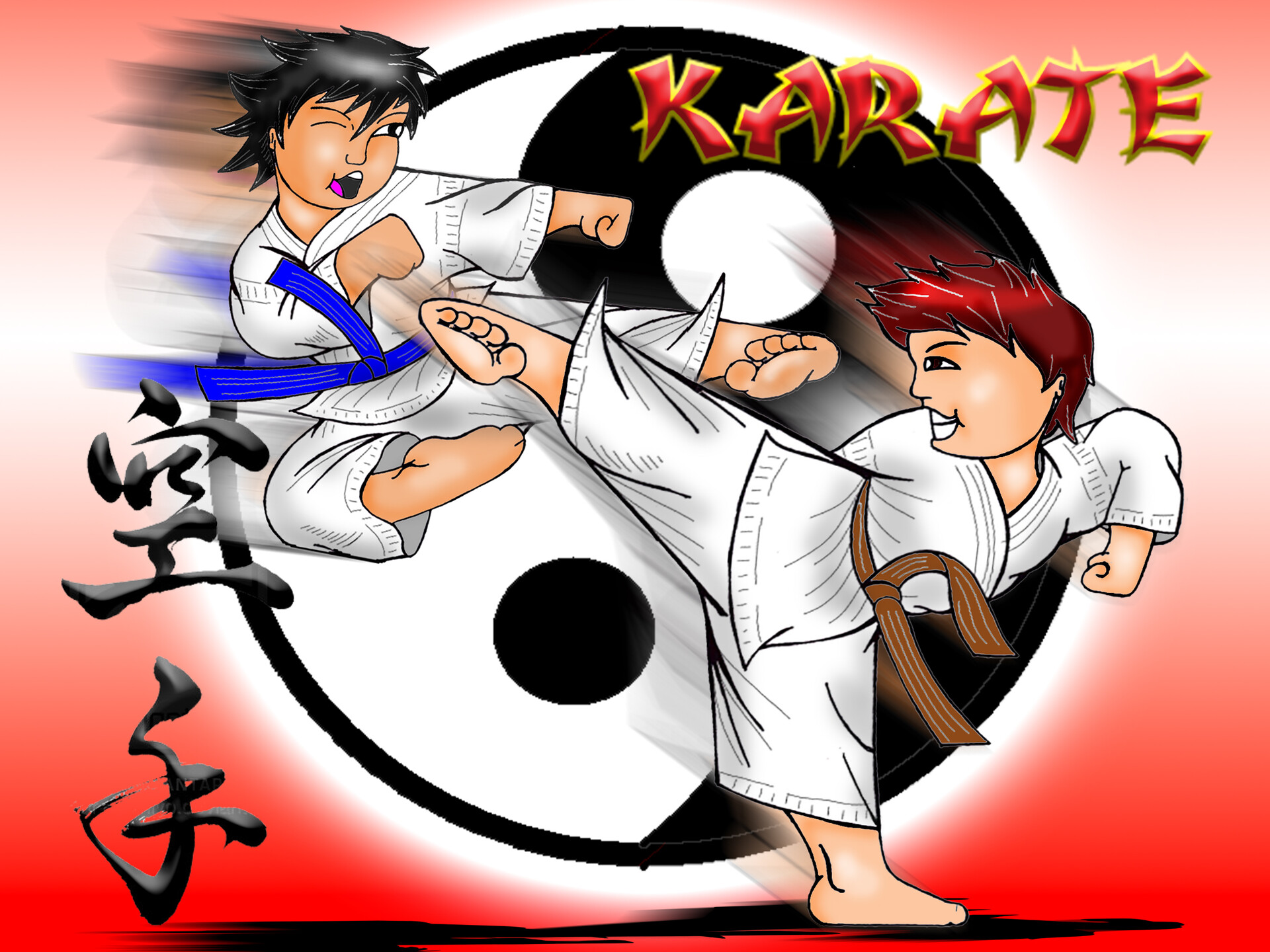 ArtStation - Karate Boys 3