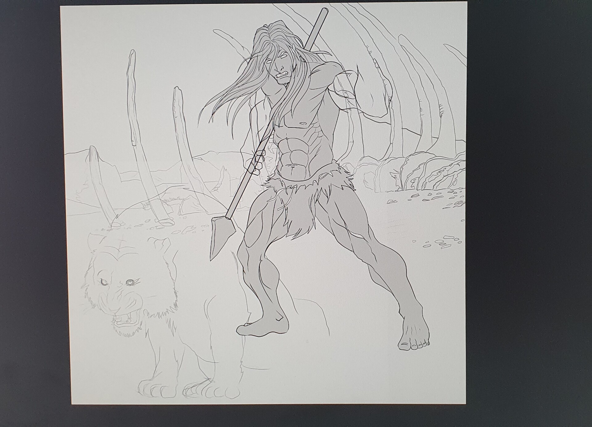 ArtStation - WIP - Savage He-Man