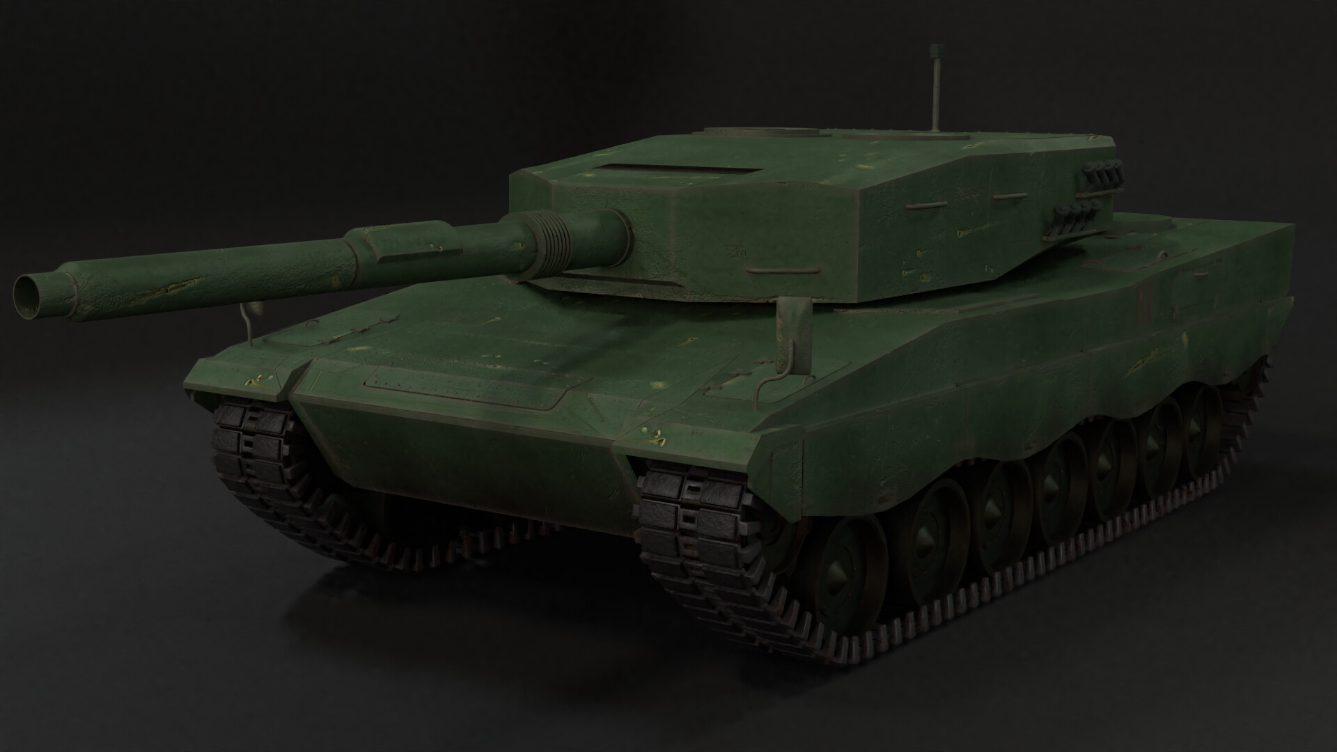 ArtStation - Leaopard2 Tank
