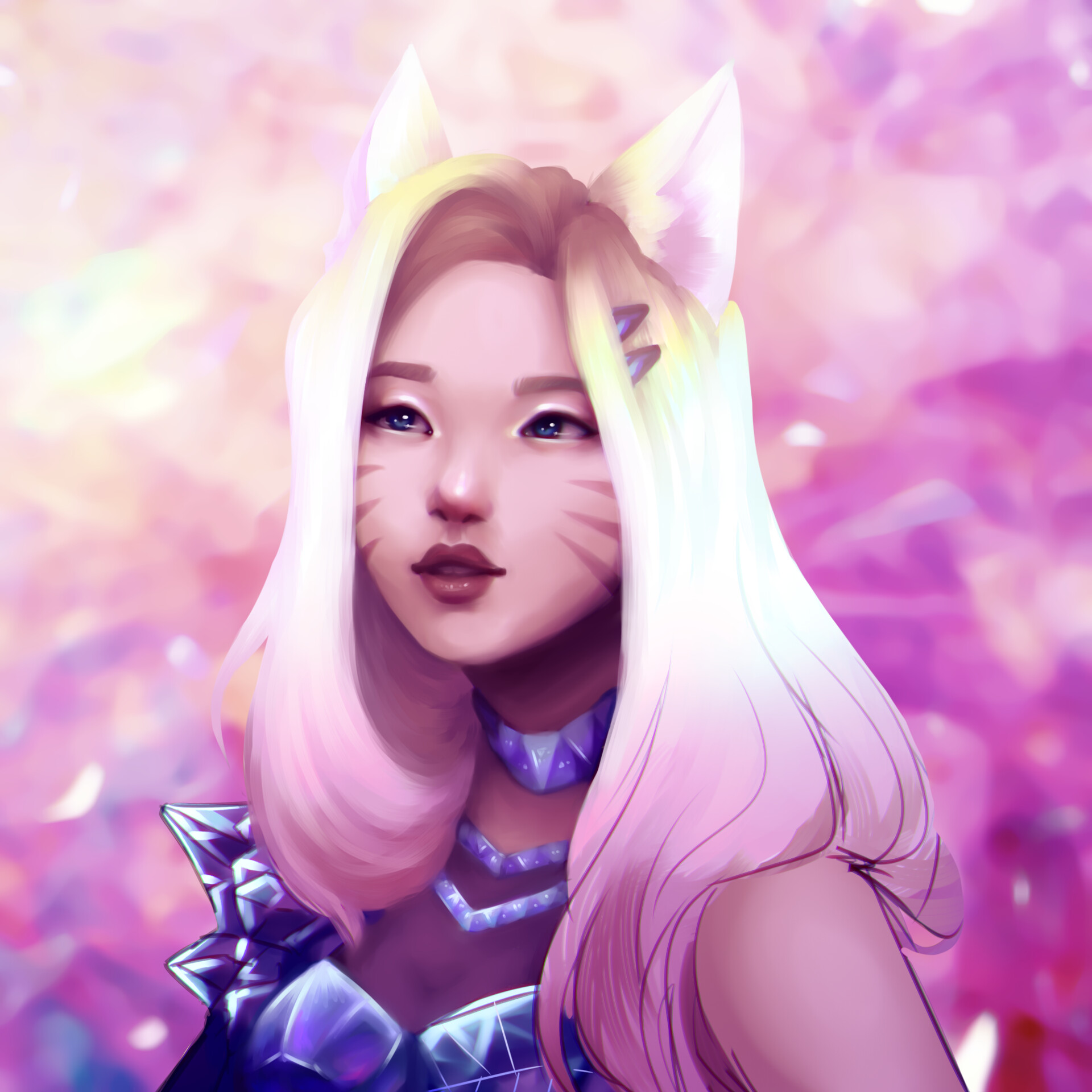 ArtStation - K/Da Ahri Fanart