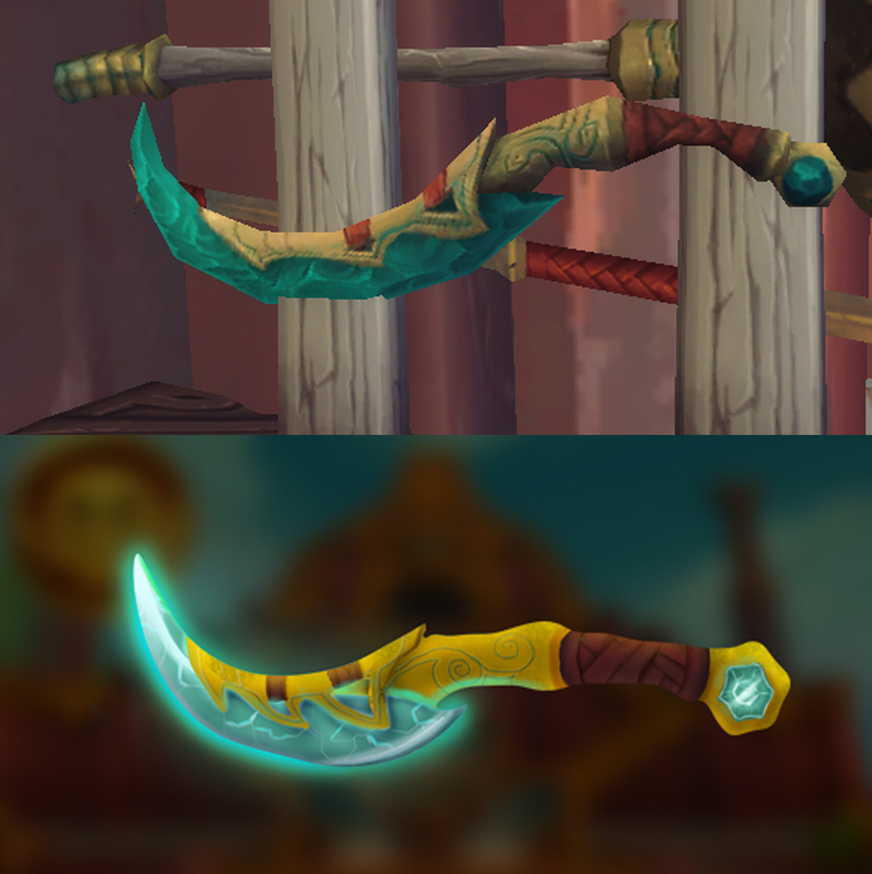 ArtStation - dagger from the world of warcraft