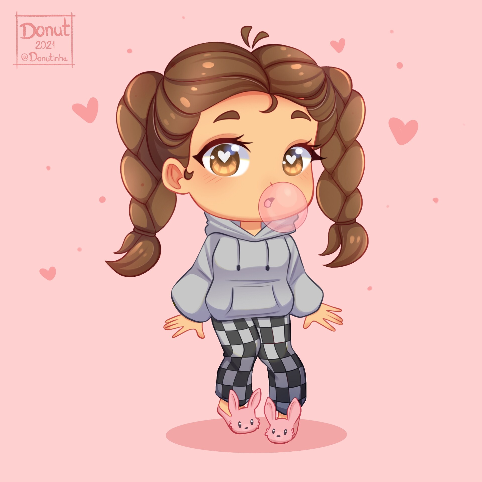 ArtStation - Commission Habbo Chibi
