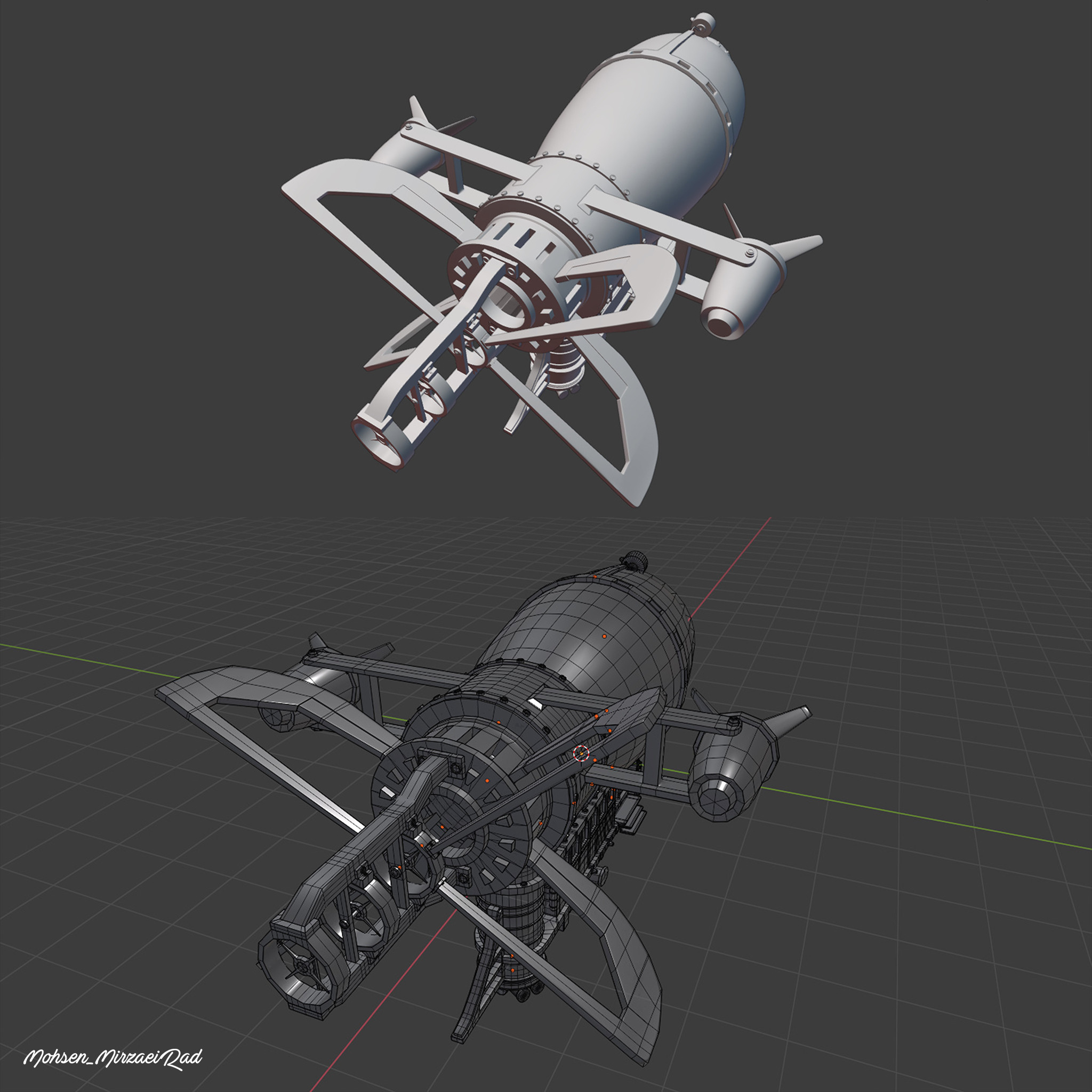 Steampunk Airship Mechanic