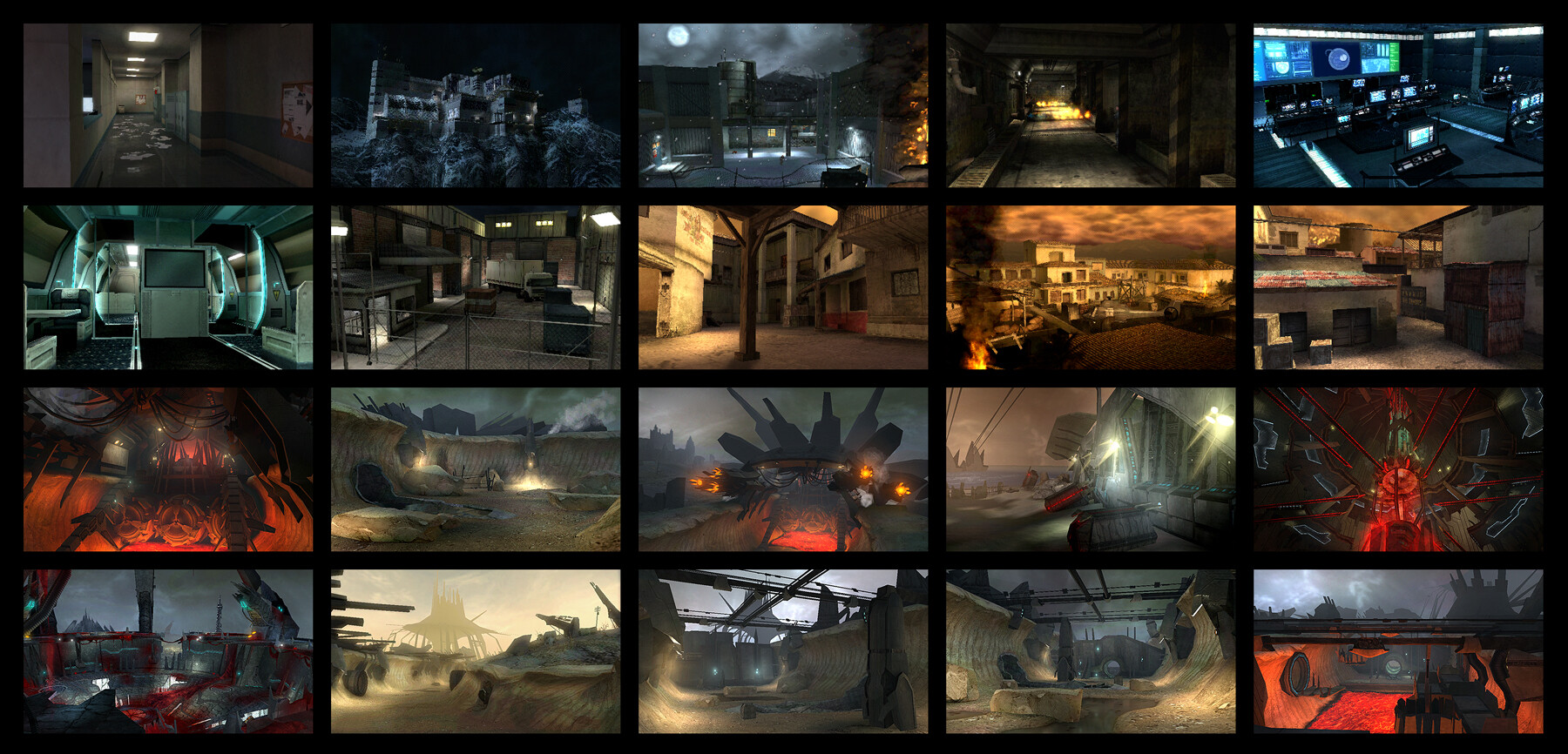 ArtStation - PSP Level Lighting- Syphon Filter Dark Mirror, Resistance ...