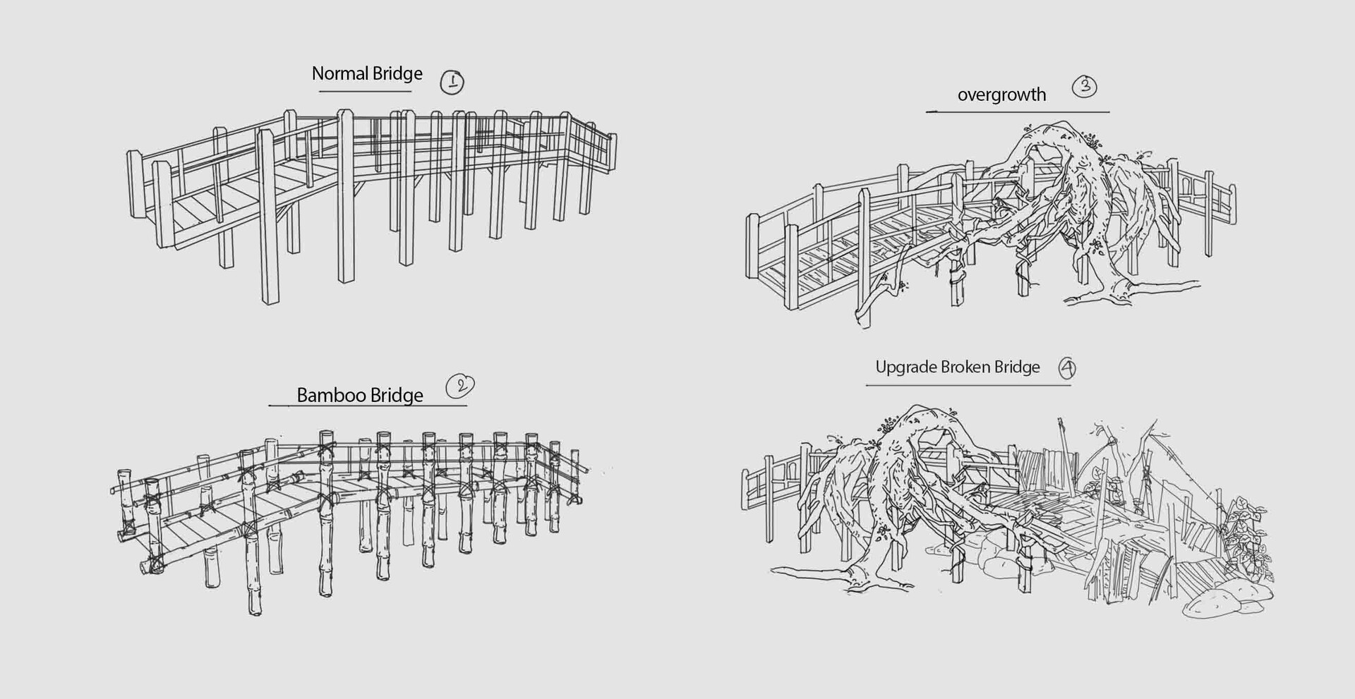 ArtStation - Broken Bridge