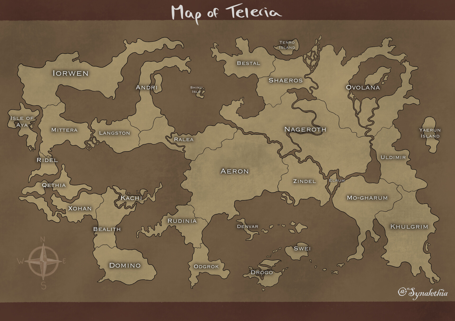 ArtStation - D&D Map Art