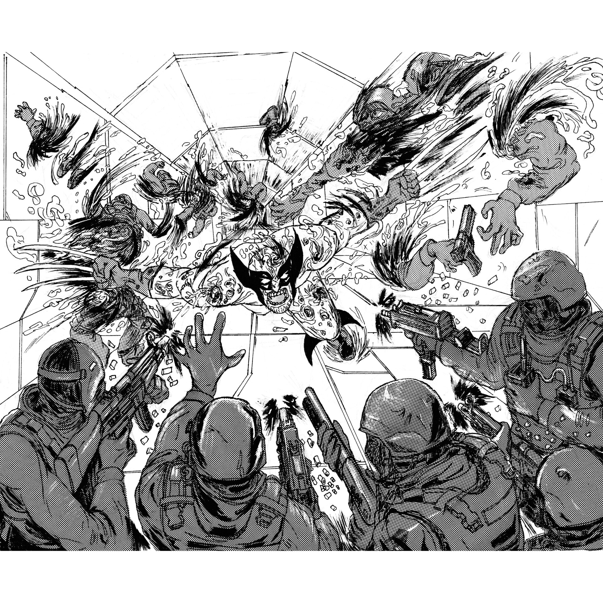 ArtStation - Wolverine Ink